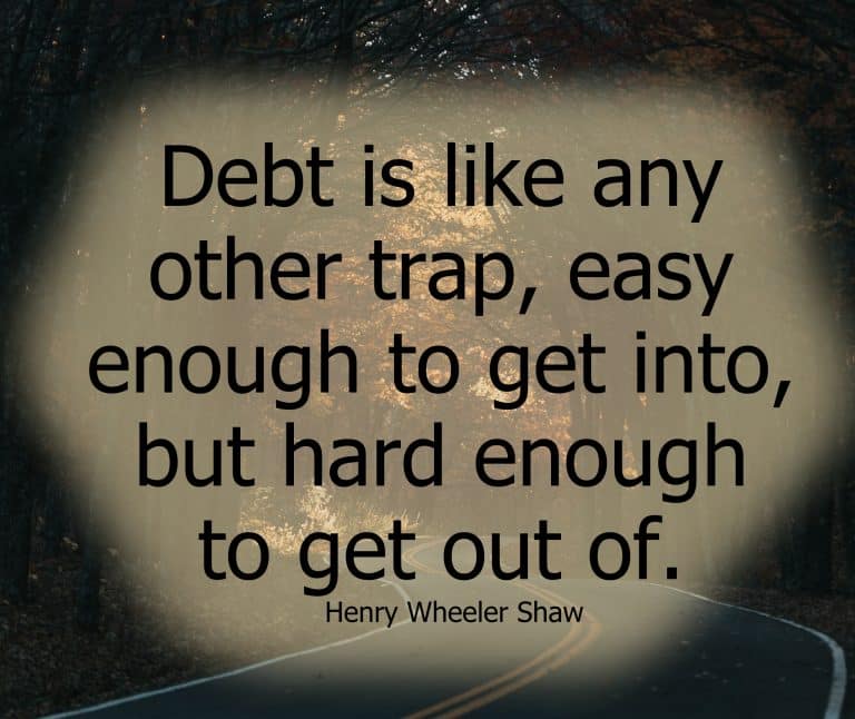 50+ Debt Free Quotes for Motivation to Pay Off Debt